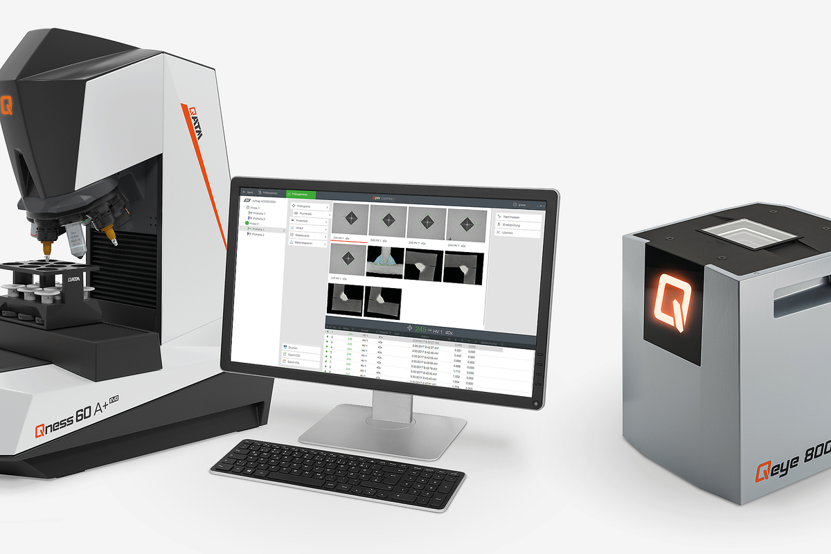 Weld Inspection: Optical Analyzer Qeye 800 :: QATM